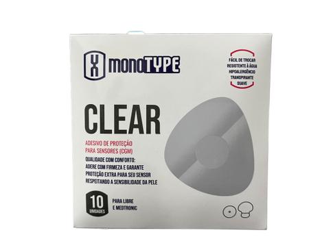 Patch Monotype Clear, Adesivo De Monitor Glicose, Com 10 Und - Medidor ...