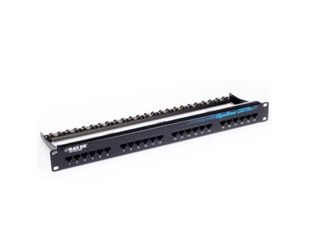 Patch Panel Blackbox Gigabase Cat5e 24 Portas Jpm902a-r5 - Black Box ...