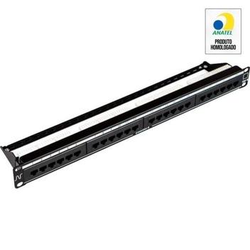 Patch Panel Cat.6 24 Portas Nexans - Patch Panel - Magazine Luiza