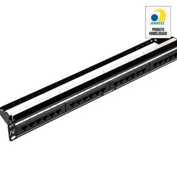 Patch Panel Cat5E 24 Portas Nexans - Patch Panel - Magazine Luiza
