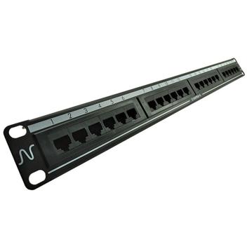 Patch Panel Nexans 24 Portas CAT 5e - Patch Panel - Magazine Luiza