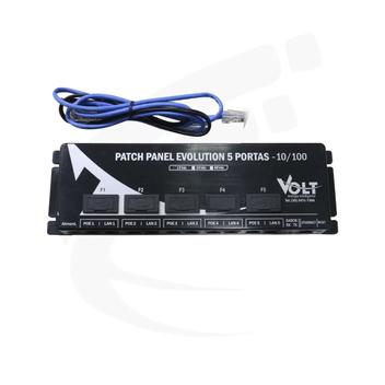 Patch Panel PoE Volt Fast 5 Portas 12V Evolution SNMP - Patch Panel - Magazine Luiza