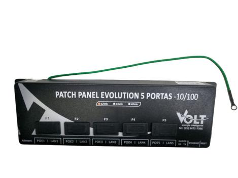 Patch Panel PoE Volt Fast 5P 12V Evolution (v3.1 antigo) - Patch Panel ...