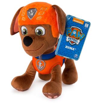 Paw Patrol 8" Zuma Plush Toy, Standing Plush with Stitched Detailing ...