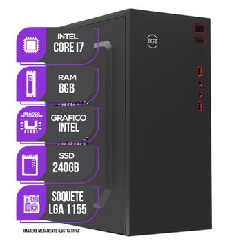 PC Computador Mancer, Intel Core i7, 8GB DE RAM, SSD 240GB - Computador ...