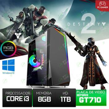 PC Gamer Barato Core i3 GT710 2GB 1TB 8GB RAM + Destiny 2 Instalado ...