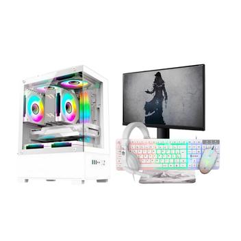 PC Gamer Branco White Completo Intel Core i5 Memoria Ram 16GB SSD 240GB ...