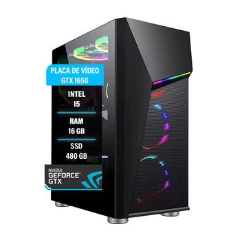 Pc Gamer I5 9400 16Gb DDR4 GTX 1650 SSD 480GB - AMORIM TECH - PC Gamer - Magazine Luiza