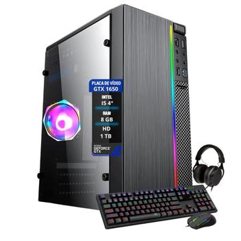 Pc Gamer Intel I5 4º Geração Gtx 1650 Mem. 8Gb Hd 1Tb - Fonecar ...