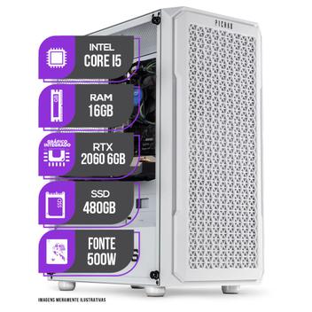 PC Gamer Mancer, Intel i5 12º Geração, RTX 2060 6GB, 16GB DDR4, SSD ...