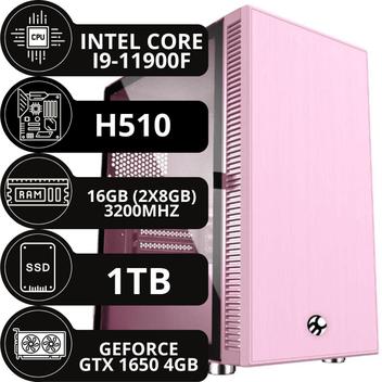Pc Gamer Rosa Intel I9 11900f 16gb Ddr4 Gtx 1650 4gb Ssd 1tb - Option ...