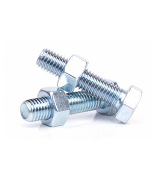 Pct 20 Parafuso Rosca Sem Fim C/ Porca 1/4x2 5cm 50mm Médio - Jomarca ...