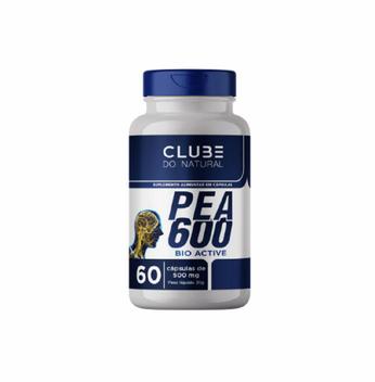 Pea 600 - palmitoiletanolamida - 500mg - 60 cps - Clube do Natural ...