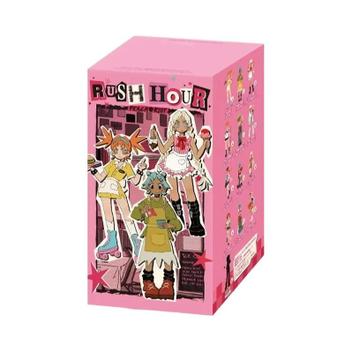 Peach Riot Rush Hour Blind Box Cute Poppy-Lce Cream Parlor Figuras ...