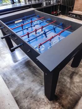 Pebolim color preto Oficial Ferro Embutido - Gt jogos - Pebolim ...