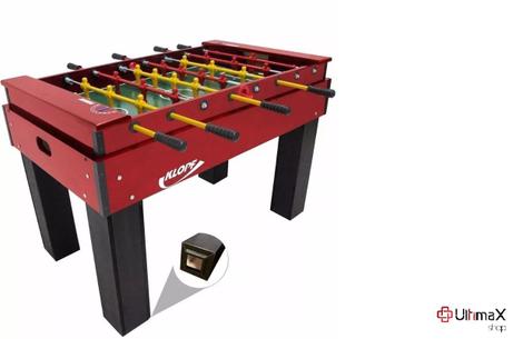 Pebolim Mesa Totó Oficial varão Embutido Luxo boneco Alumínio Klopf ...