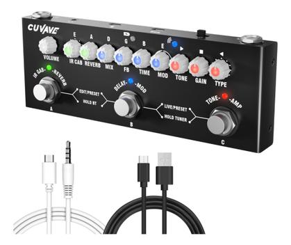 Pedal De Efeito Cuvave Cube Baby Preto - Pedal de Guitarra - Magazine Luiza