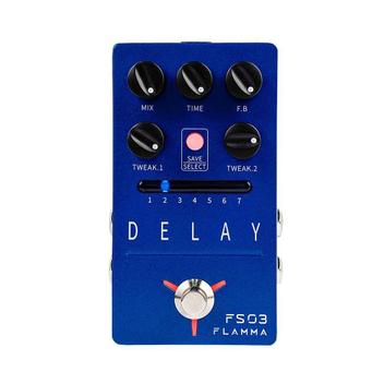 Pedal Flamma Fs03 Digital Delay - Pd1160 - Pedal de Guitarra - Magazine Luiza