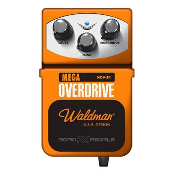 Pedal Waldman Mega Overdrive para Guitarra Mov 3R - Pedal de Guitarra ...