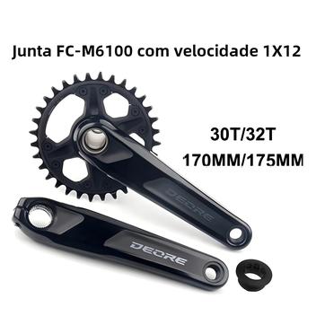 Pedaleira Dianteira Shimano Deore De 12 Velocidades 30T 32T 170/175MM ...