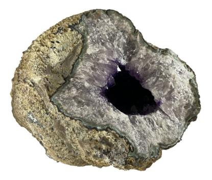 Pedra Ametista Geodo 15,14kg Vitalidade Natural Proteção Paz ...