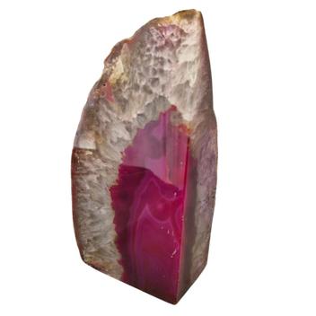 Pedra Natural Geodo Ágata Rosa 1,7 kg a 2,0 kg - Meta Atacado - Pedras ...