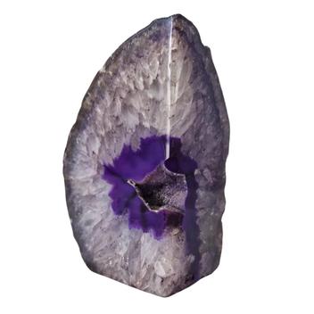 Pedra Natural Geodo Ágata Roxa 910 gramas Decoração - Meta Atacado ...