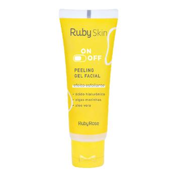 Peeling Gel Facial Ruby Skin ON/OFF 50g - Ruby Rose - Sérum para o ...