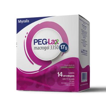 Peg-Lax Sabor Limao 14 Envelopes 17,5g - PEGLAX - Outros Saúde e ...