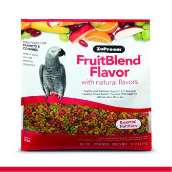 Pellets de sabor Bird Food ZuPreem FruitBlend 5,44 kg Papagaios ...