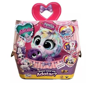 Pelúcia Adotados Scruff A Luvs Mamãe E Bebê Fun - Pelúcia - Magazine Luiza