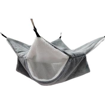 Pelúcia Hamster Rede Pendurada Camada Dupla EspessaNte Bolonte Ninho ...