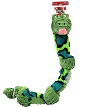 Pelúcia Kong Knots Snake Cobra Brinquedo Interativo Corda Com Nós Internos e Apitos Para Caes de ...