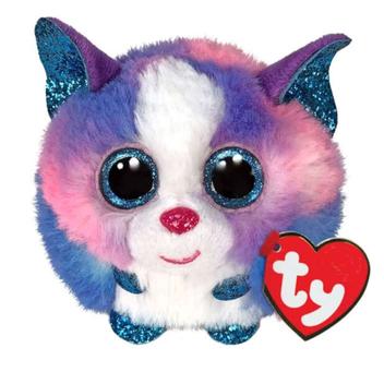 Pelúcia Ty Beanie Balls Puff Redonda - Husky Cleo - Toyng - Pelúcia ...