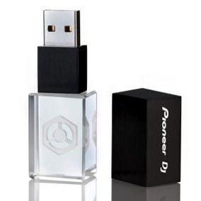 Pen Drive 64gb Cristal Diodo Pioneer Dj Usb 2.0 + Estojo - Microdrive ...