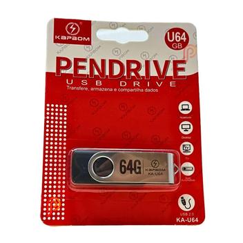 Pen Drive 64Gb Ka-U64 - Kapbom - Pen Drive - Magazine Luiza