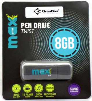 Pen Drive 8Gb Maxprint - Pen Drive - Magazine Luiza