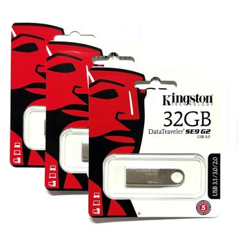 Pen Drive Kingston DataTraveler SE9 32GB - Pacote com 3 Unidades - Pen ...