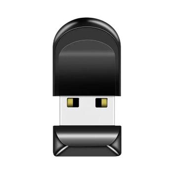 Pen Drive USB Mini 16GB/32GB/64GB - Cores Preto, Vermelho e Branco ...