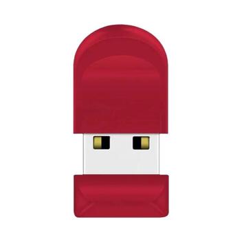 Pen Drive USB Mini 16GB/32GB/64GB - Cores Preto, Vermelho e Branco ...
