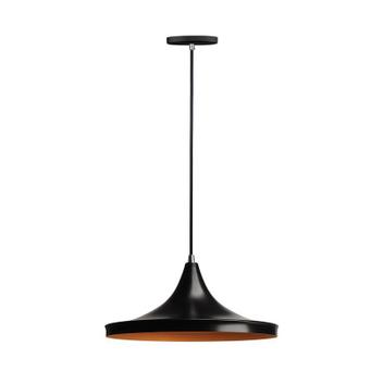 Pendente Chapéu Tom Dixon Black - Pagotti - Lustre - Magazine Luiza