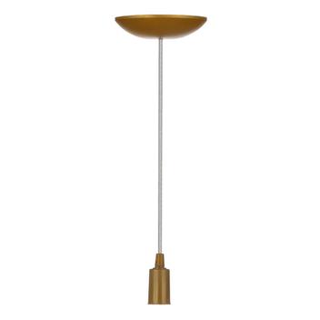 Pendente Popy 1, 2 e 3 Lâmpadas Soquete Liso Soquete E27 S Cúpula ...