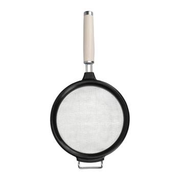 Peneira kitchenaid para coar polvilhar em aço inox creme kag161ohace ...