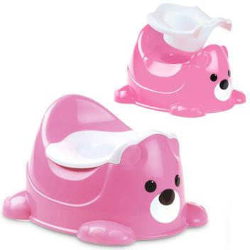 Penico Infantil Urso Rosa Menina Educativo Bebe Transição - Cardoso ...