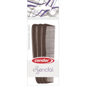 Pente Condor Havana A5 8507 3 Unidades - Pente de Cabelo - Magazine Luiza