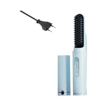Pente De Cabelo Reto De Íon Negativo, Display De Temperatura, Alisador ...