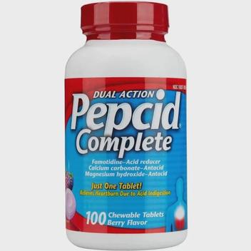 Pepcid Antiácido De Dupla Ação - 100 Comprimidos Mastigáveis - Outros ...