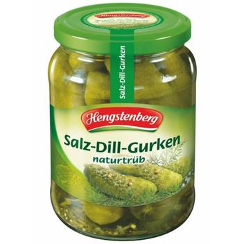 Pepino Salgado Alemão Com Endro Conserva Hengstenberg 650g - Conservas ...