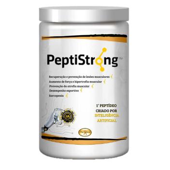 Peptistrong 2,4G com Peptan 2,6G 30 Doses pote com 150g SABOR LIMÃO ...