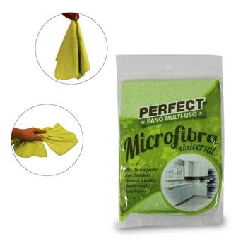 Perfect Pano Microfibra Univ Verde 40X40 - Pano - Magazine Luiza